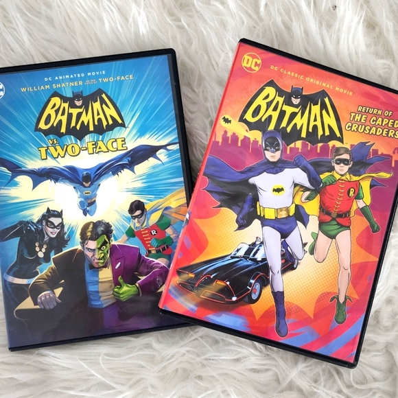 DC Comics | Media | Lot Of 2 Dc Animated Batman Dvds Used | Poshmark